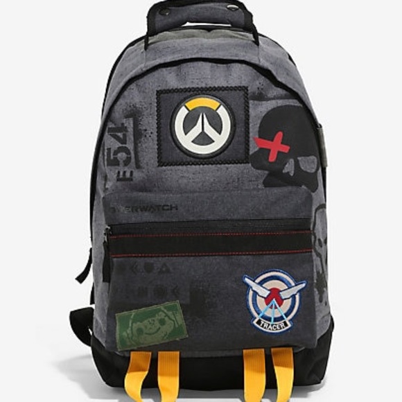 Bioworld | Bags | Overwatch Characters Patch Backpack | Poshmark